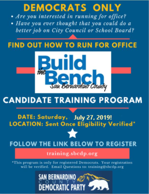 All local Democratic candidates…Sep. 21st Candidate Development ...